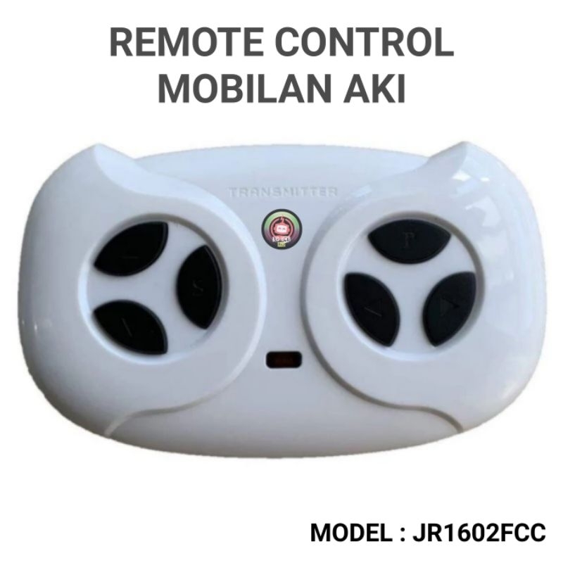 Jual REMOT MOBILAN AKI JR1602FCC 2.4G BLUETOOTH REMOTE CONTROL PUTIH 6V ...