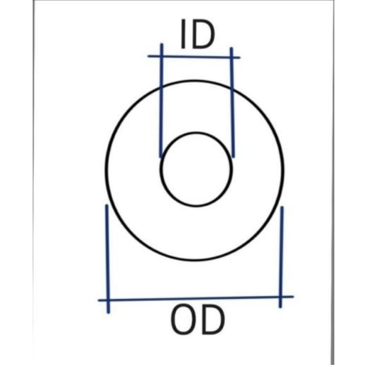 Jual Besi Plat 6mm Od. 92mm Id. 52mm | Shopee Indonesia