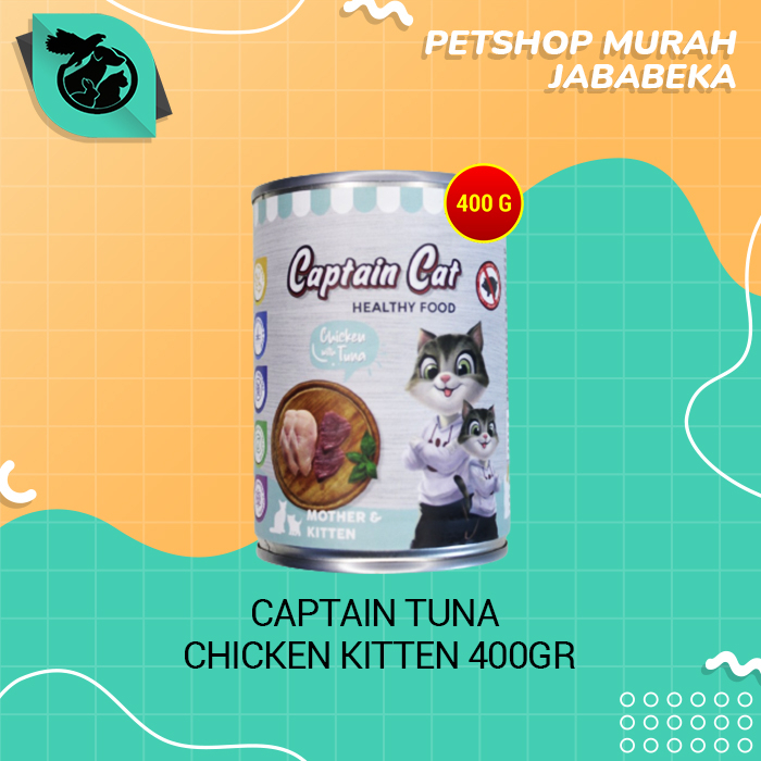 Jual Makanan Basah Kucing Kaleng Can Captain Wet Food 400 Gram | Shopee ...