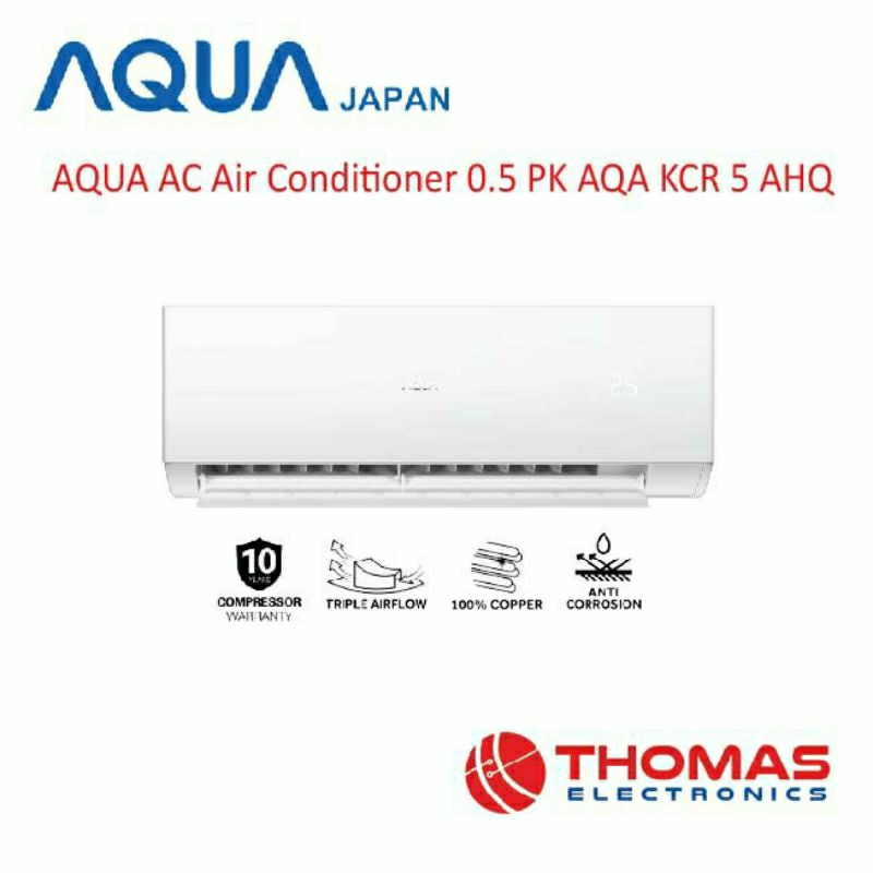 Jual AQUA AC Air Conditioner 0.5 PK AQA KCR 5 AHQ 5AHQ Garansi Resmi ...