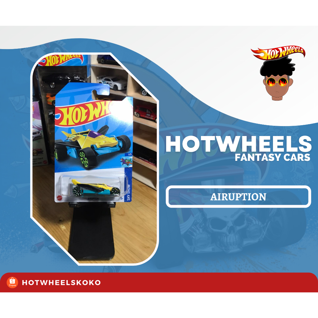 Jual Hotwheels Fantasy Cars Airuption | Shopee Indonesia