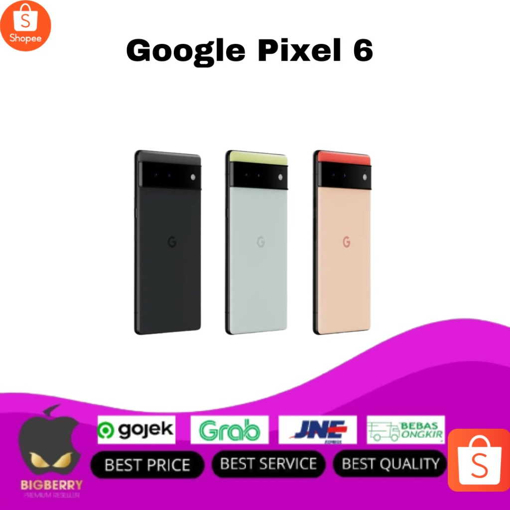 Jual Google Pixel 6 128GB 256GB Pixel 6 Pro 128GB 256GB 512GB 12GB of ...