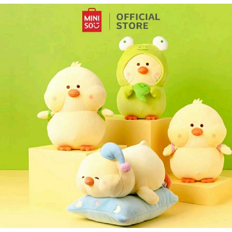 Jual miniso 🇲🇨 x dundun little chicken/boneka ayam | Shopee Indonesia