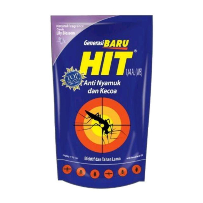 Jual HIT LIQUID POUCH 175ML - Isi Ulang Hit Pompa (1 PCS) | Shopee ...