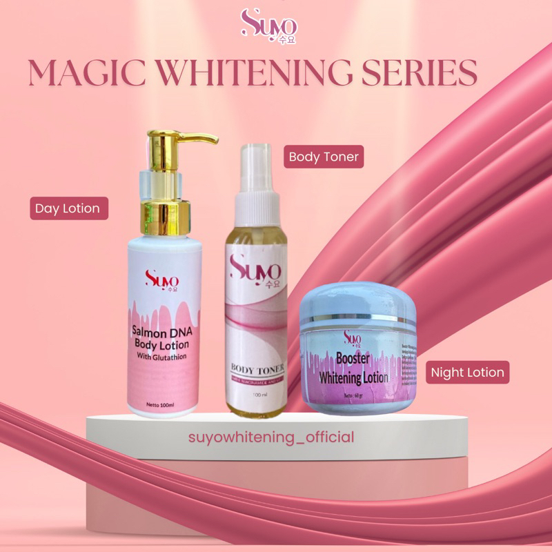 Jual Suyo Magic Whitening Series (Paket Lengkap) | Shopee Indonesia