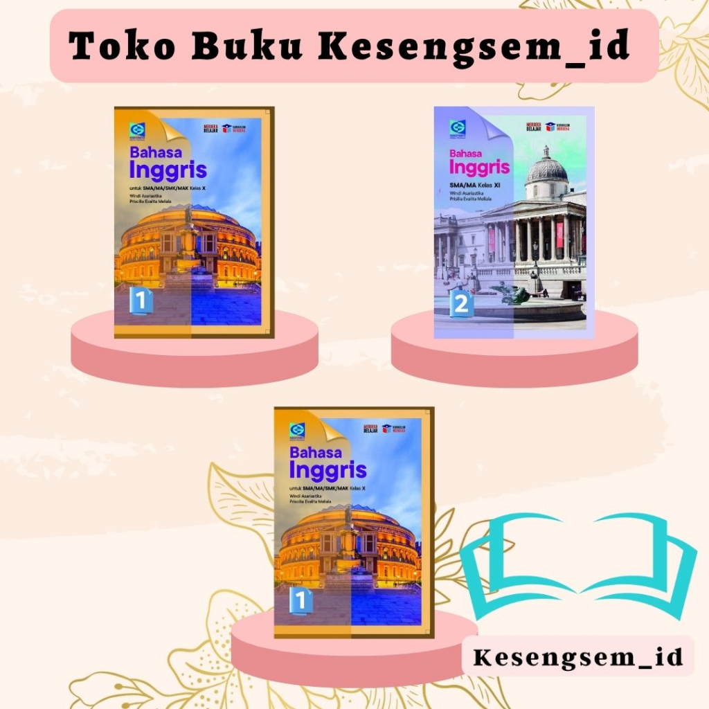 Jual Buku Bahasa Inggris Kelas 10, 11, 12 SMA/MA Kurikulum Merdeka - Grafindo | Shopee Indonesia
