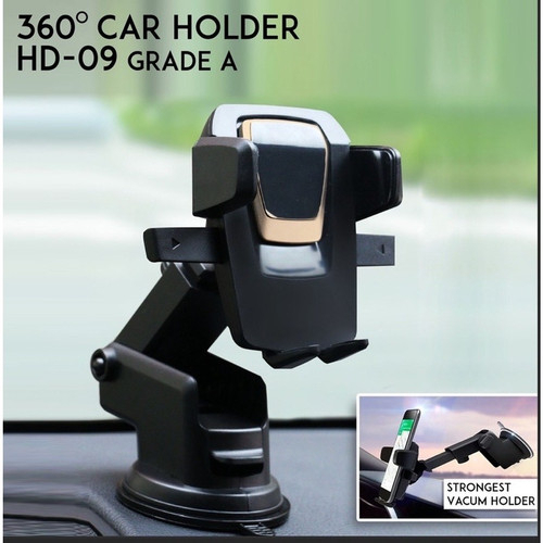 Jual Car Holder Hp Mobil HD-09 HD09 360 Degree Rotation Universal Phone ...