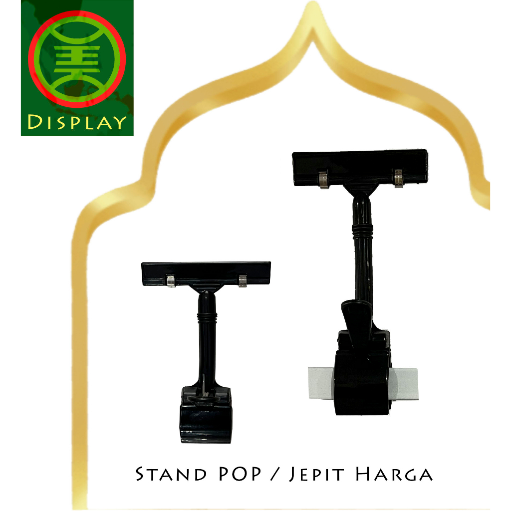 Jual Stand POP / Tempat Label harga / Jepitan harga Plastik | Shopee ...