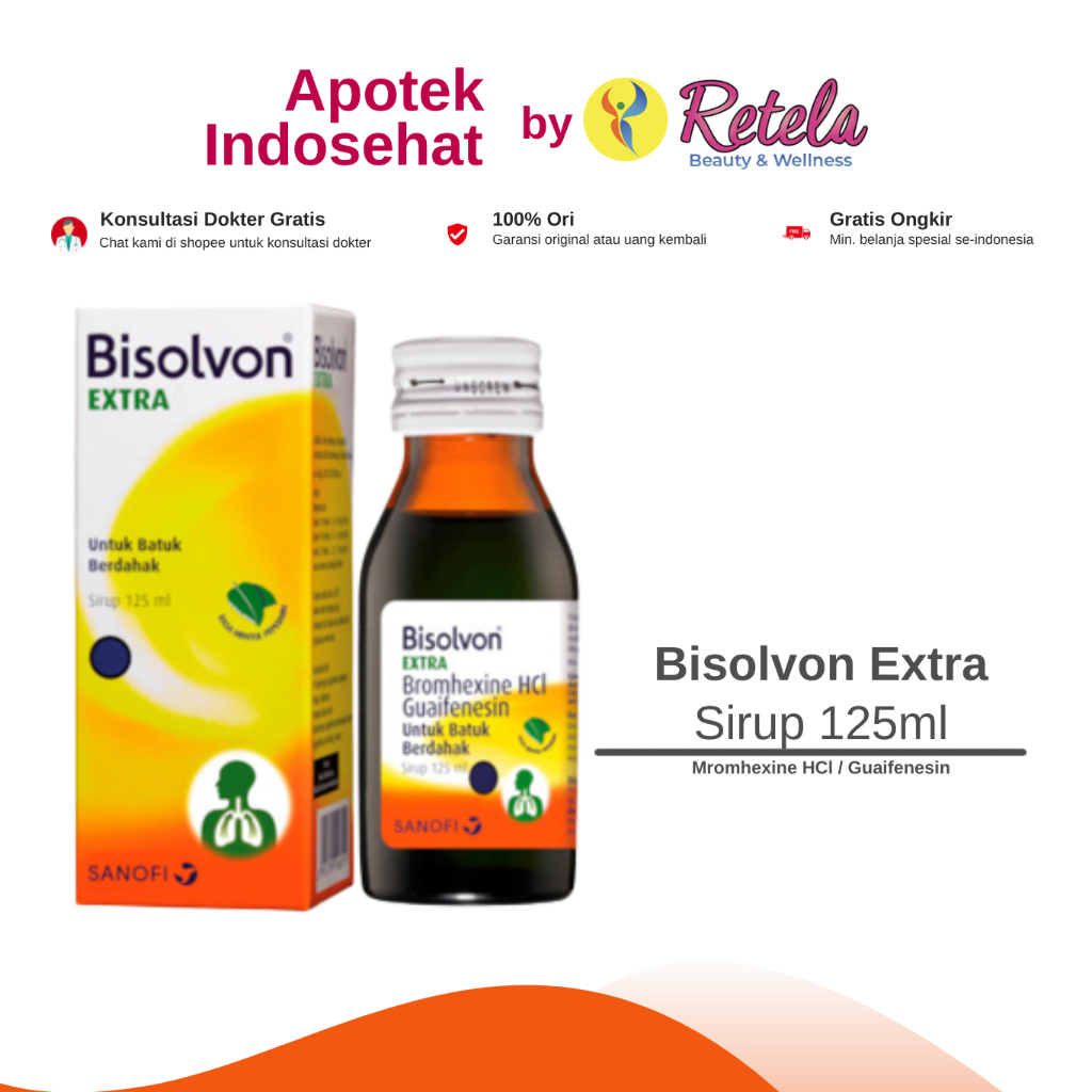Jual BISOLVON EXTRA PEPPERMINT 125ML | Shopee Indonesia