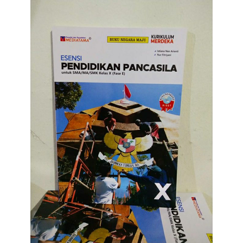 Jual ESENSI PENDIDIKAN PANCASILA SMA/MA/SMK 10 (fase E) Kurikulum Merdeka(KurMer) Buku Berbasis ...