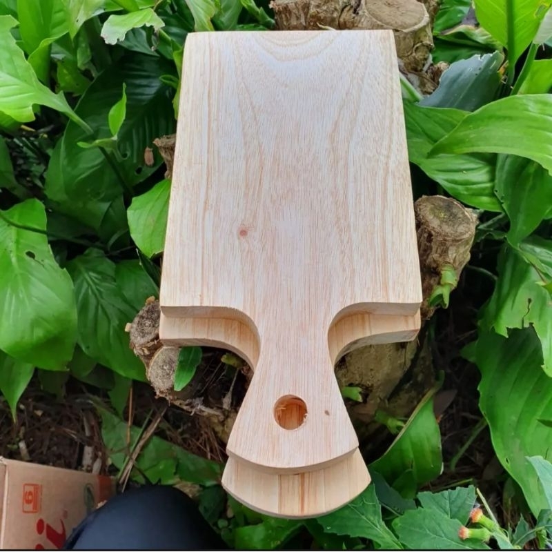 Jual Talenan gagang kayu besar/talanan gagang kayu besar/alas potong ...