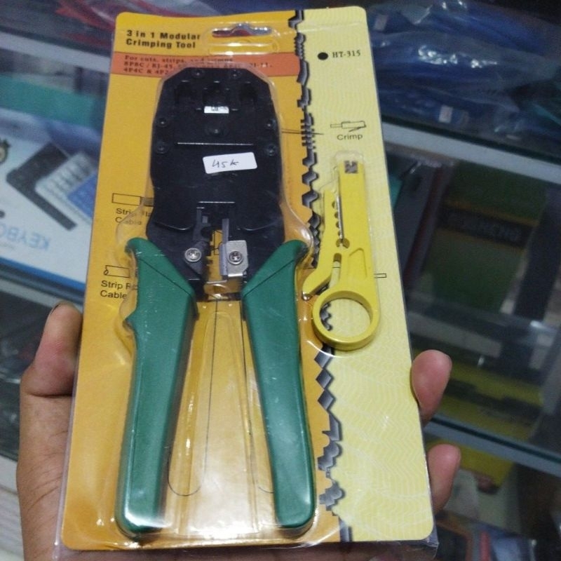 Jual Crimping Tool LAN RJ45 | Shopee Indonesia