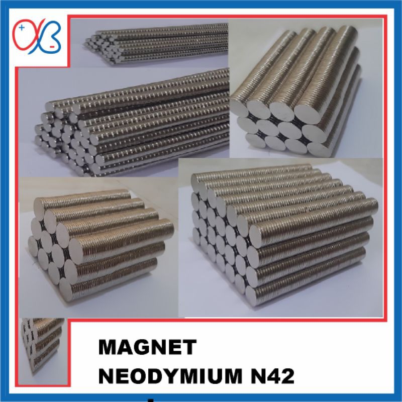 Jual Magnet Kuat Magnet Neodymium 20x2 mm | Shopee Indonesia