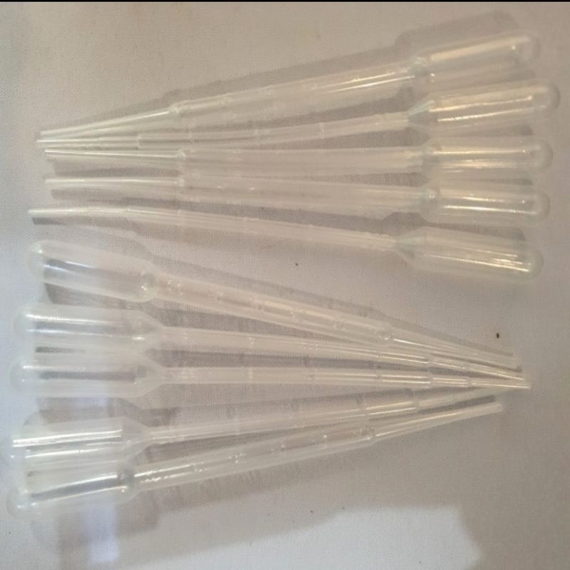 Jual Pipet tetes plastik 0.5ml 1ml 3ml dan 5ml pasteur pipet | Shopee ...