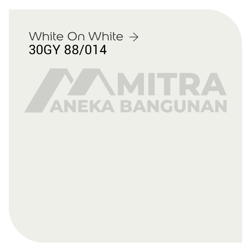 Jual CAT TEMBOK DULUX WHITE ON WHITE 30GY 88/014 / DULUX INTERIOR ...