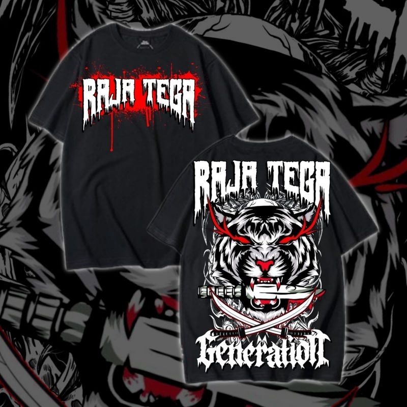 Jual Kaos PSHT Raja Tega Harimau Putih Kaos Distro Persaudaraan Setia ...