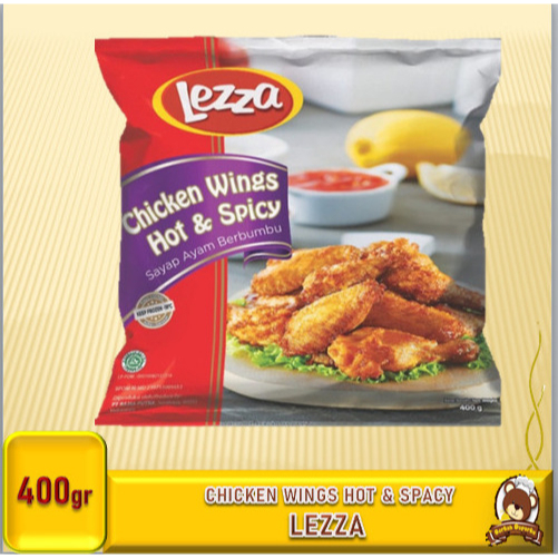 Jual Lezza Wing Hot & Spicy 400g Chicken Wings Frozen Food Murah Bogor ...