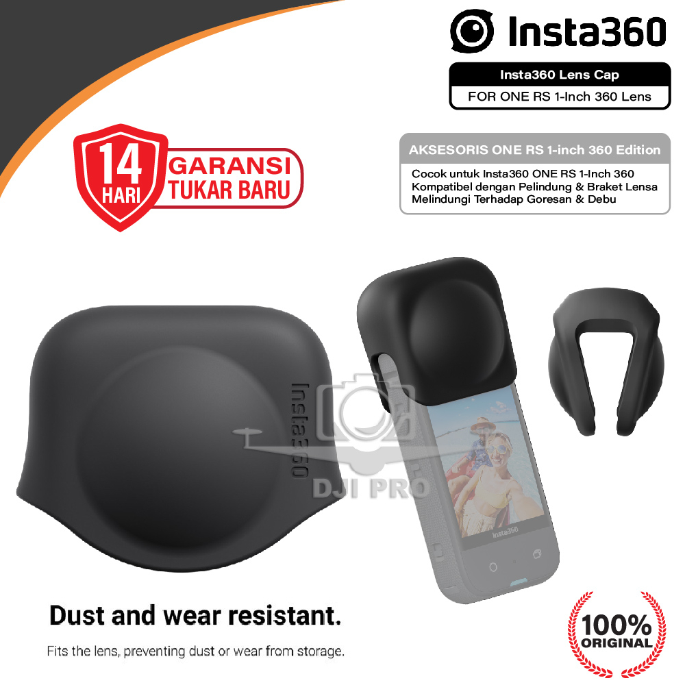 Jual Insta360 Lens Cap for ONE RS 1-Inch 360 Lens Original | Shopee ...