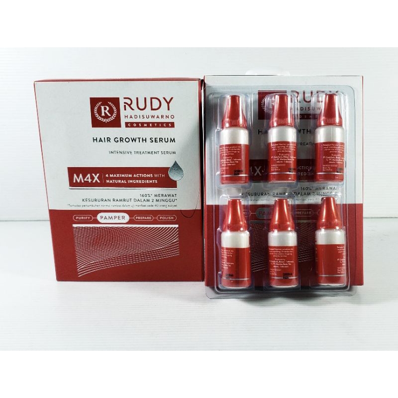 Jual Rudy Hair Growth Serum (1 Box isi 6 serum) | Shopee Indonesia