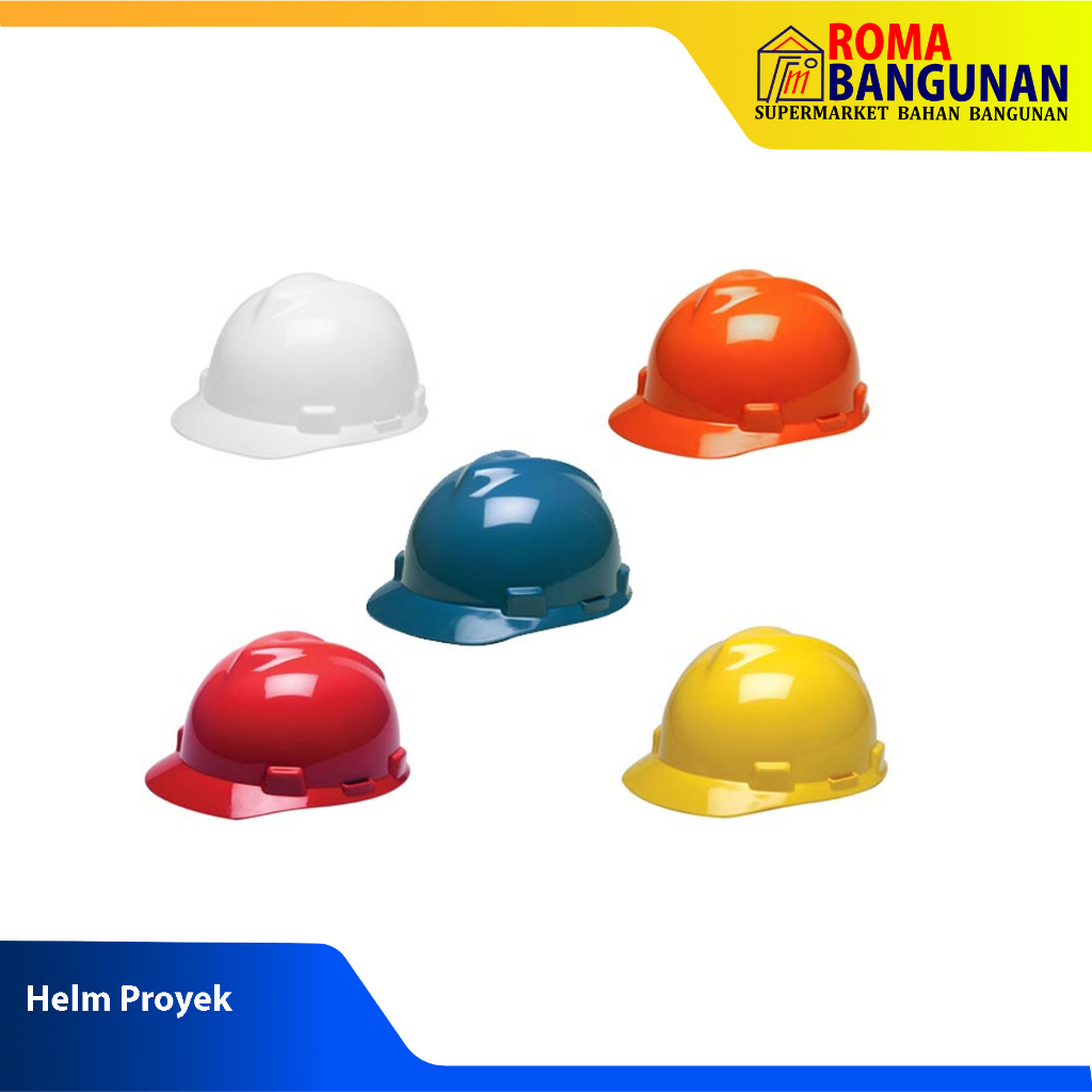 Jual Helm Proyek / Helm Keselamatan Kerja / Safety helmet / Helm Pabrik ...