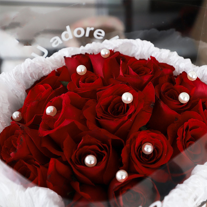 Jual 1pack 100pc - Mutiara Imitasi Untuk Tempelan Dekorasi Buket Bunga ...