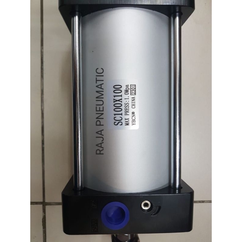 Jual CYLINDER PNEUMATIC DOUBLE ACTING SC 100X100 | Shopee Indonesia