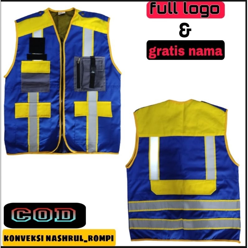 Jual Rompi PU | Rompi K3 terbaru | Rompi BINAMARGA Terbaru | Rompi ...