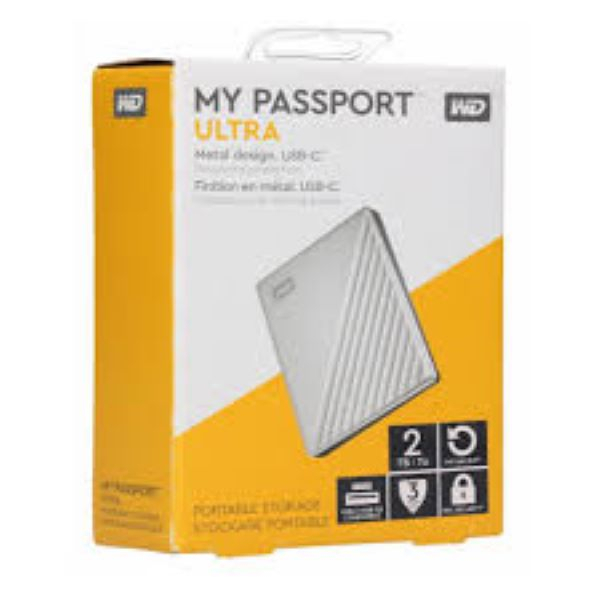 Jual Wd My Passport Usb 3 2 2tb Hard Disk Eksternal Silver Shopee