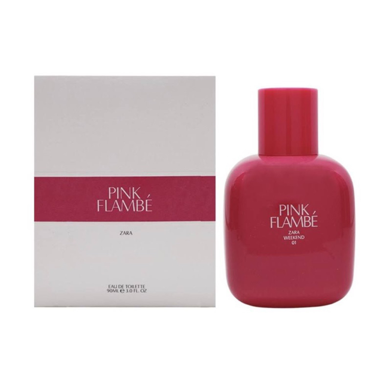 Jual PARFUM ZARA PINK FLAMBE | Shopee Indonesia