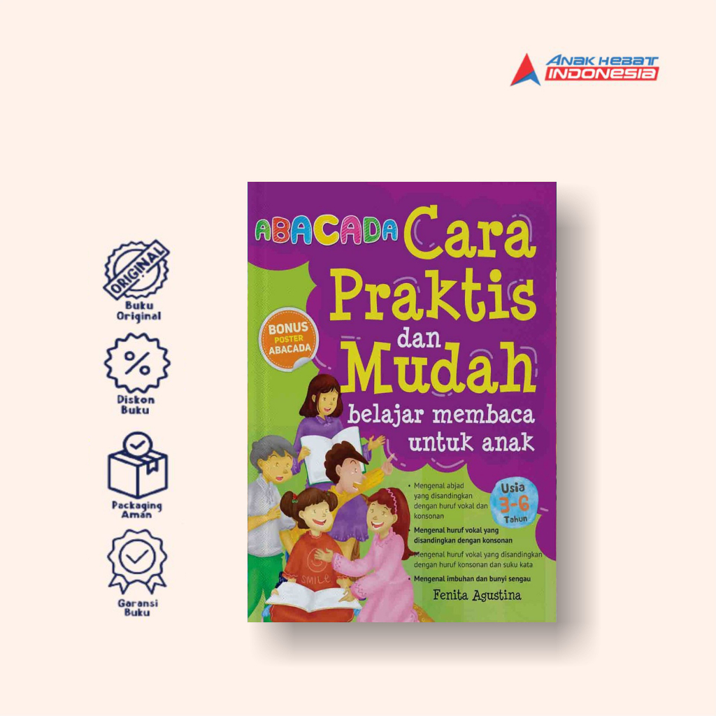 Jual Buku ABACADA Cara Praktis dan Mudah Belajar Membaca untuk Anak - Anak Hebat Indonesia ...