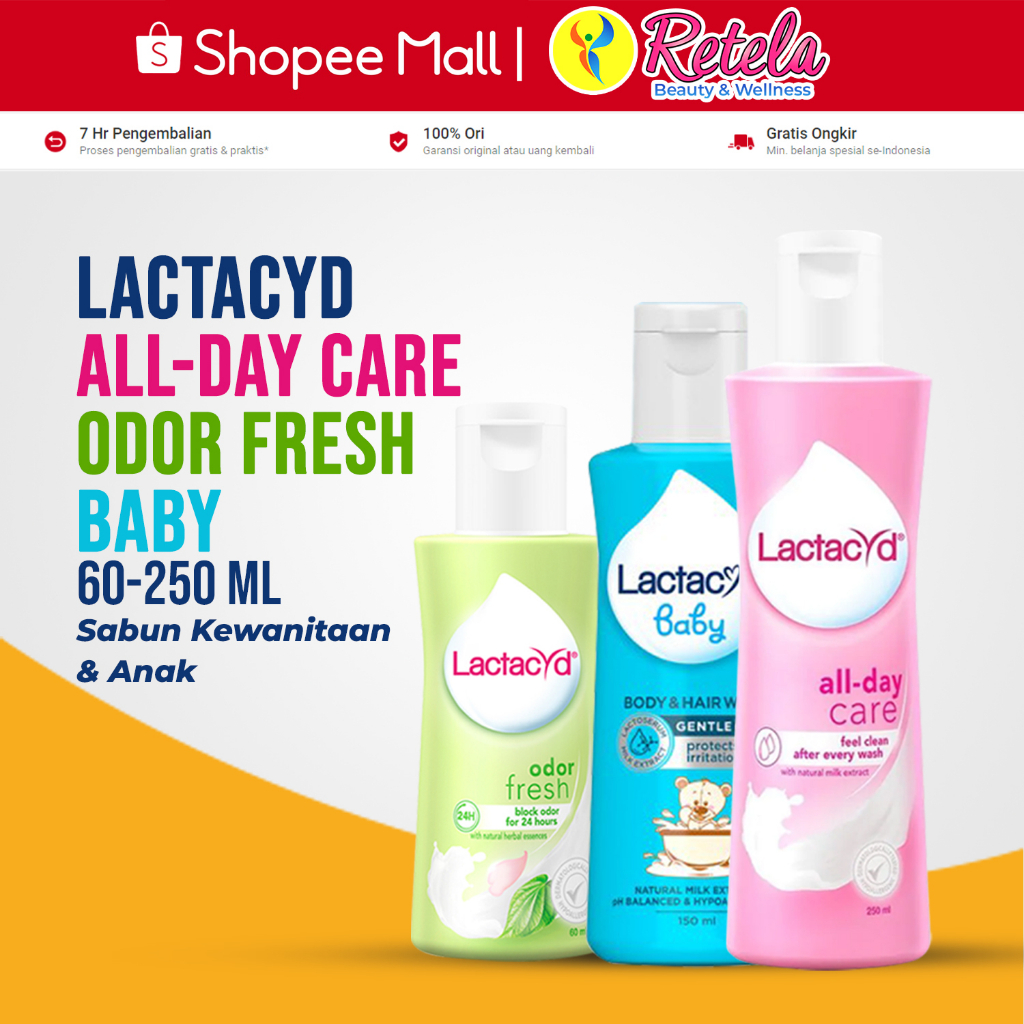 Jual Lactacyd All Day Care / Lactacyd Odor Fresh /Pembersih Kewanitaan / Ph Balance / Lactacyd ...