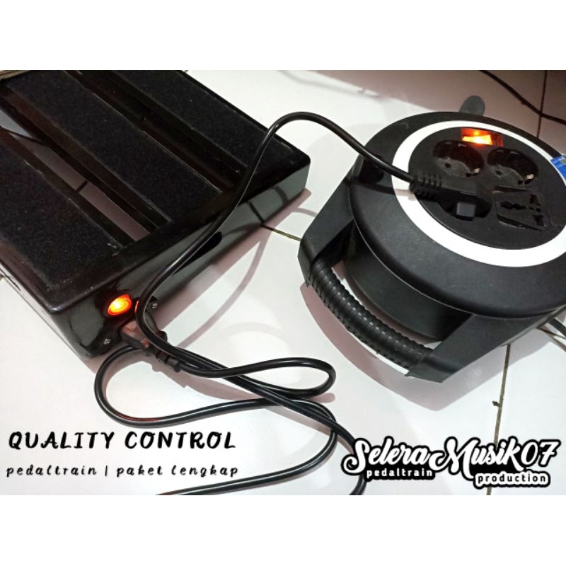 Jual custom pedaltrain/pedalboard efek 35x25 paket lengkap | Shopee ...
