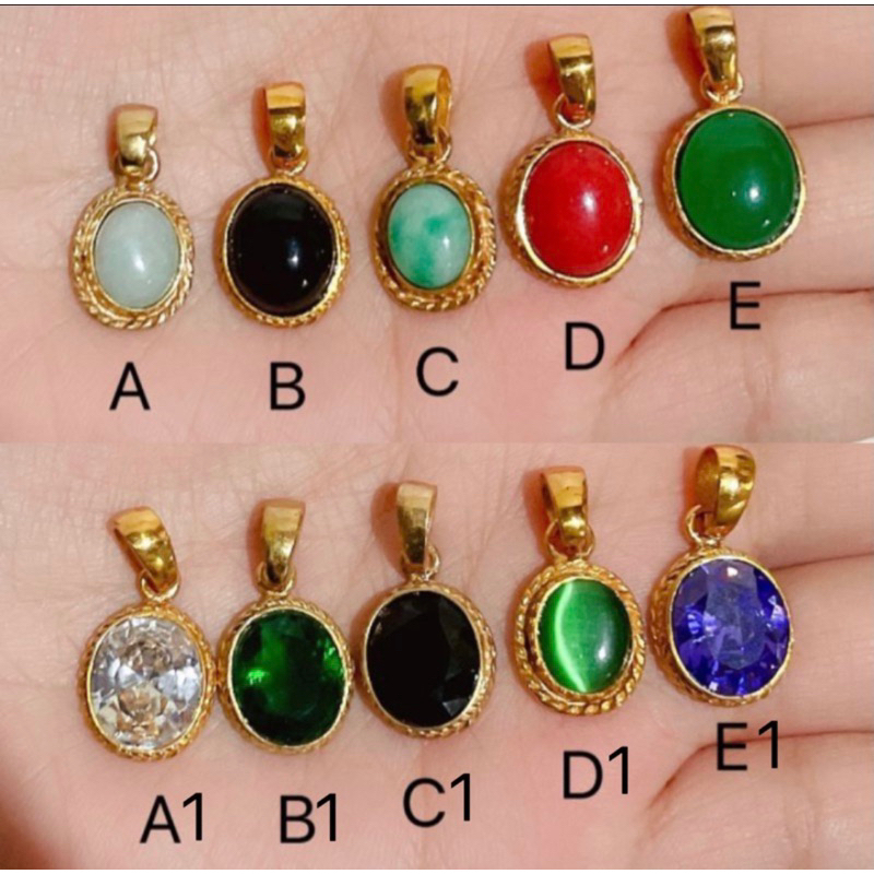 Jual liontin permata giok lapis emas laris banget gays | Shopee Indonesia