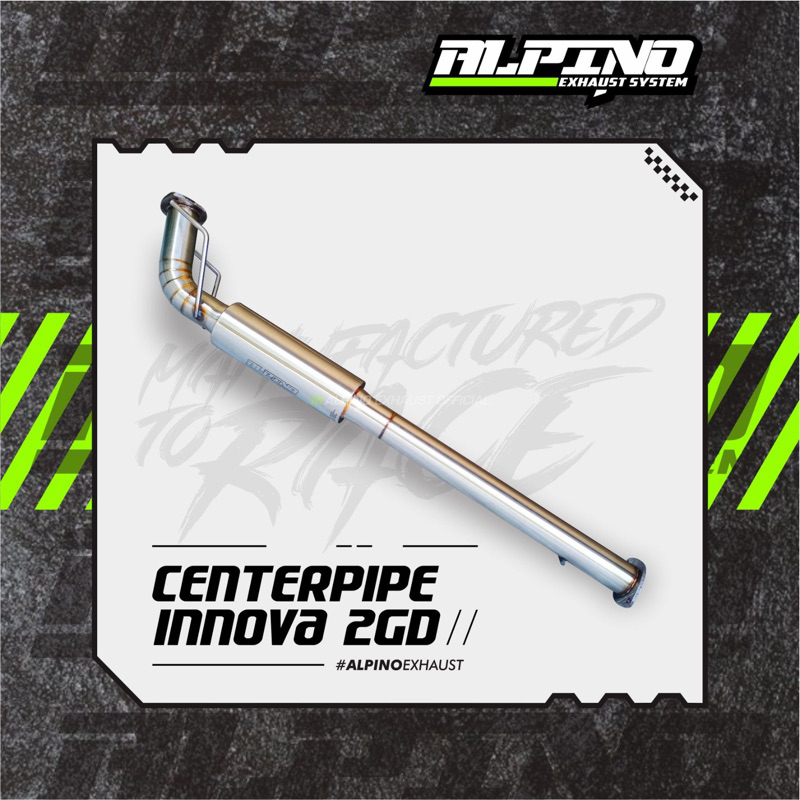 Jual Alpino Center Pipe Fortuner VNT VRZ Innova Reborn | Shopee Indonesia