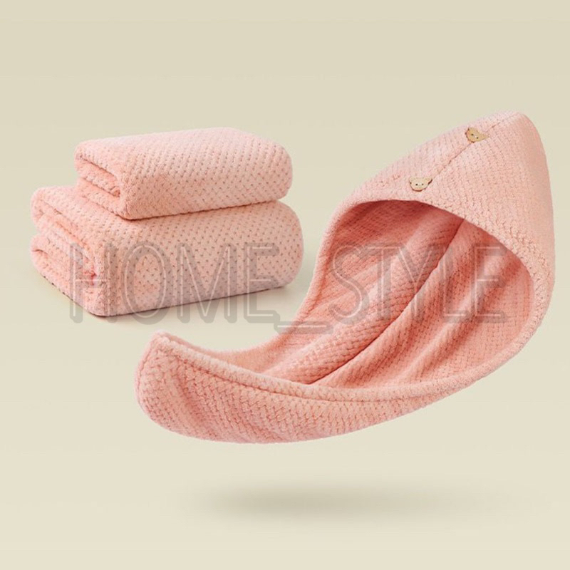 Jual HANDUK MANDI / HANDUK MUKA / HANDUK KERAMAS / HANDUK 3 IN 1 ...