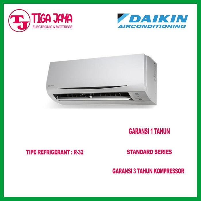 Jual AC DAIKIN FTC35NV14 AC SPLIT DAIKIN 1,5 PK R32 THAILAND NON INVERTER | Shopee Indonesia
