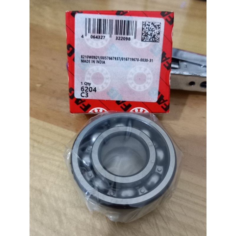 Jual Ball bearing 6204 C3 (F) India | Shopee Indonesia