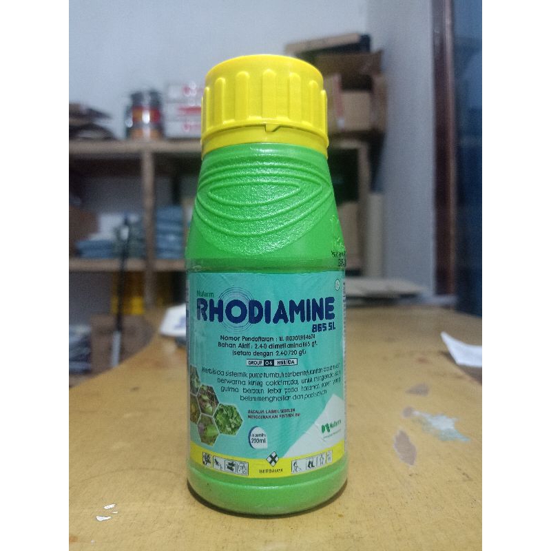 Jual Herbisida Rhodiamine 865 SL 200 ml - Racun Rumput Selektif Gulma ...