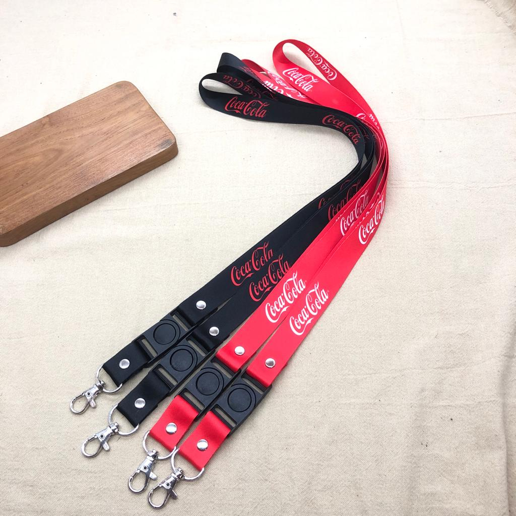 Jual [READY STOK] Tali id card lanyard coca cola satuan | Shopee Indonesia