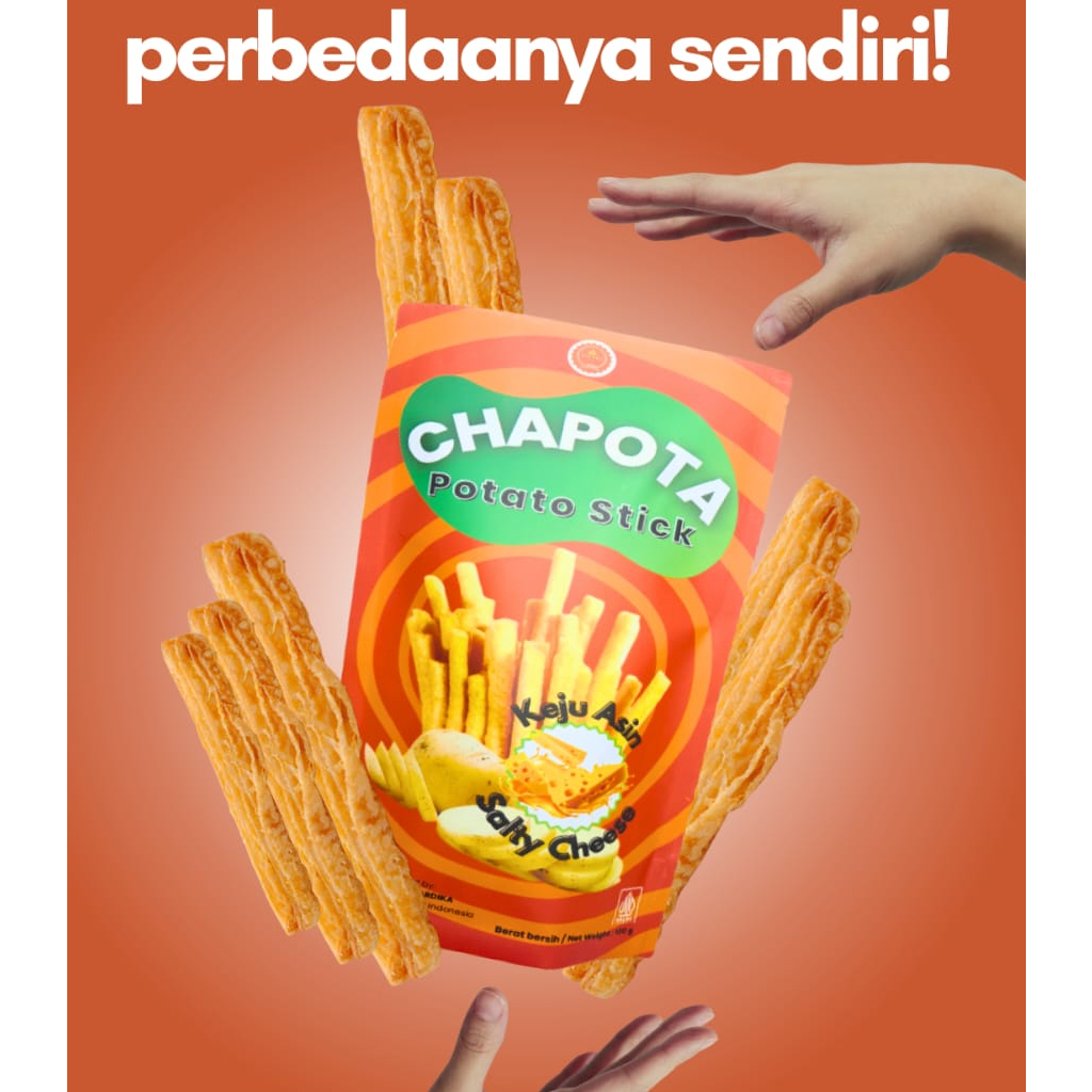 Jual Cemilan Chapota Potato Stick FreshGO | Shopee Indonesia