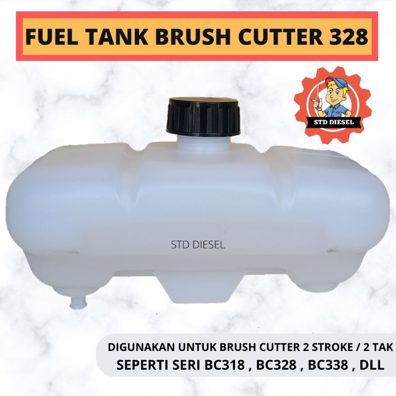 Jual FUEL TANK ASSY TANGKI TANKI POTONG RUMPUT 2 TAK BRUSH CUTTER BC328 328 338 318 KOMPLIT ...