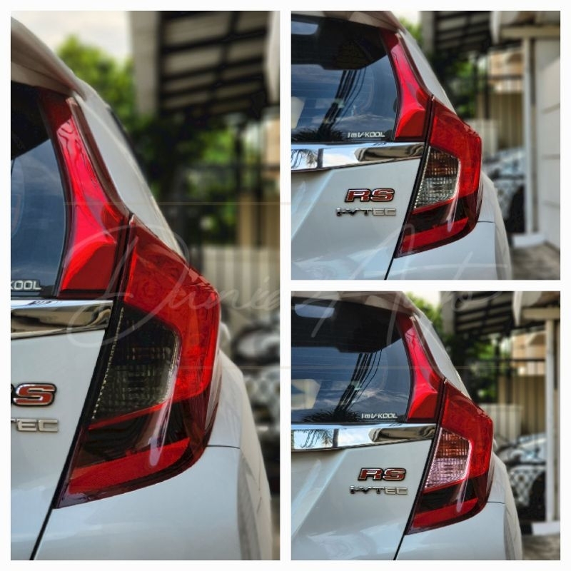 Jual Stiker Sticker Lampu Belakang Tail Light Aksesoris Honda Jazz GK5 ...