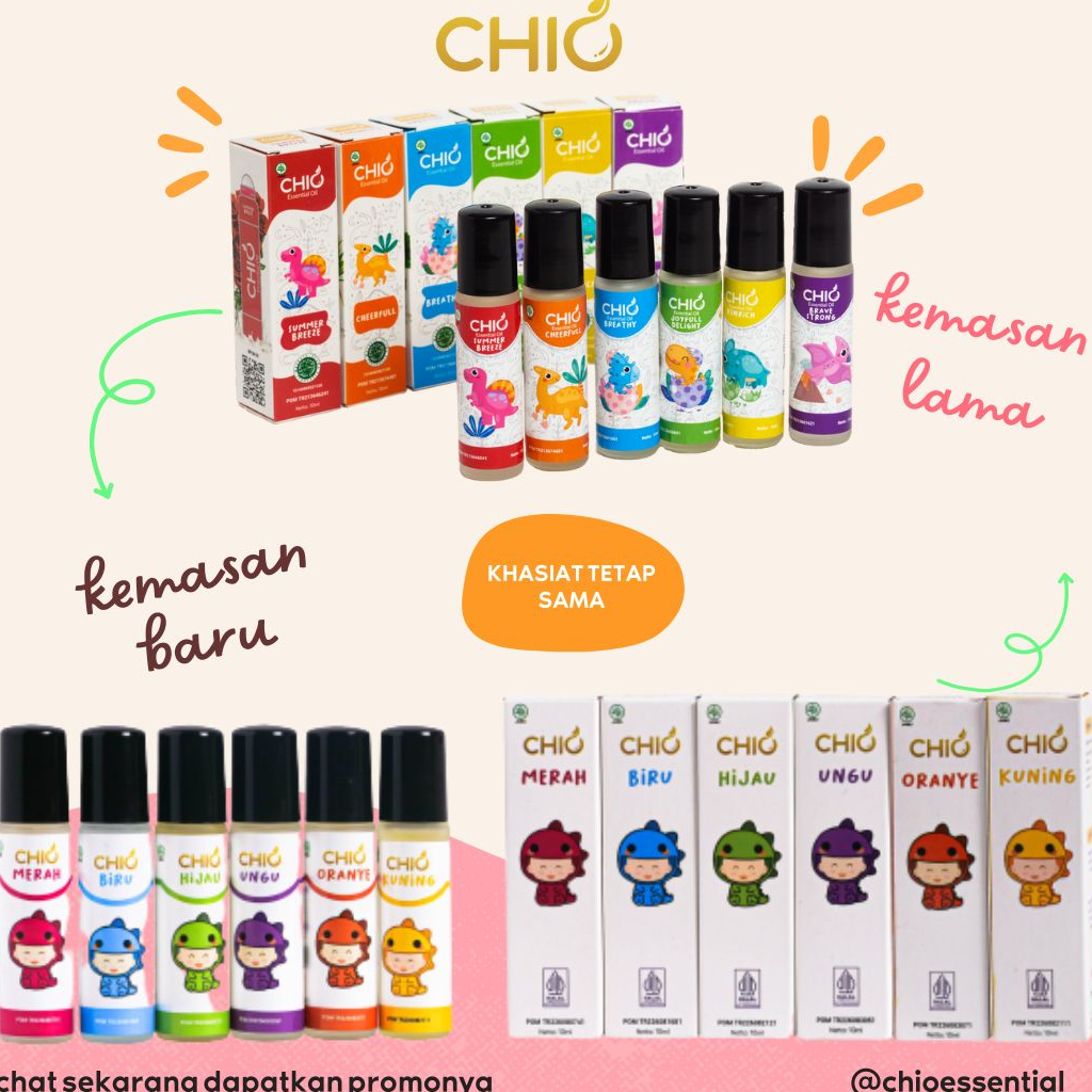 Jual Chio Essential Baby Oil KEMASAN BARU | Shopee Indonesia