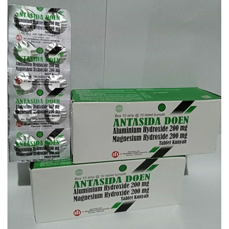 Jual Antasida Doen 10 Tablet | Shopee Indonesia
