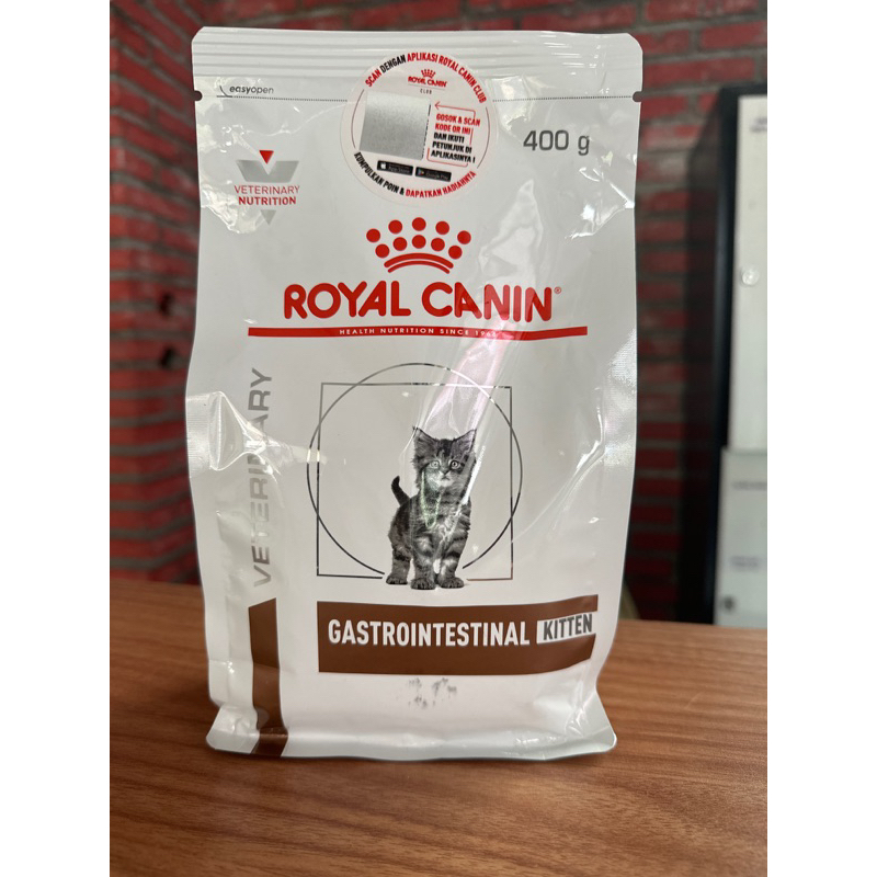 Jual ROYAL CANIN GASTROINTESTINAL KITTEN 400gram FRESH PACK | Shopee ...