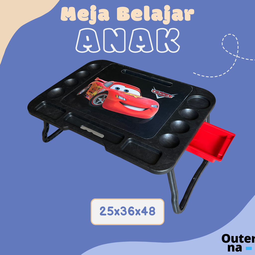 Jual Meja belajar anak portable/lipat | meja belajar tk, sd | meja anak ...