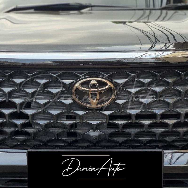 Jual Emblem Logo Black Chrome Toyota All New Veloz 2022 - UP Depan ...