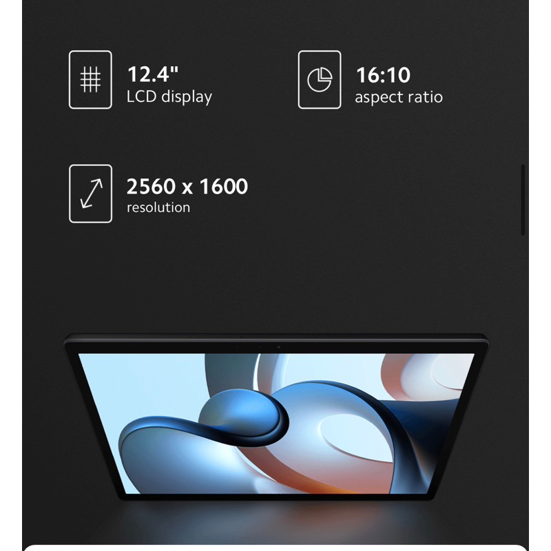 Jual Brand New Mi Book 12.4inch 8/256B Snapdragon 8cx Gen2+Keyboard ...