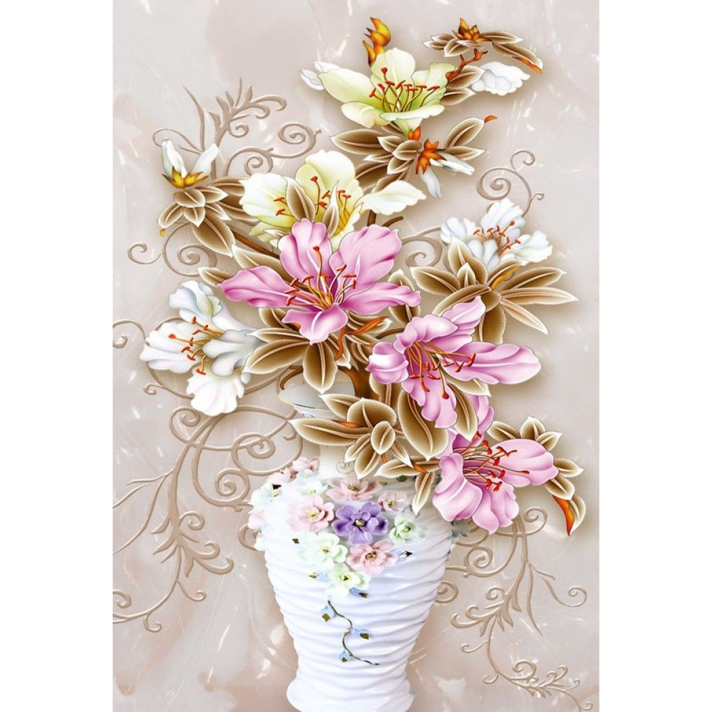 Jual HIASAN DINDING BUNGA REALISTIK AESTHETIC (20X30) WALL DECOR ...