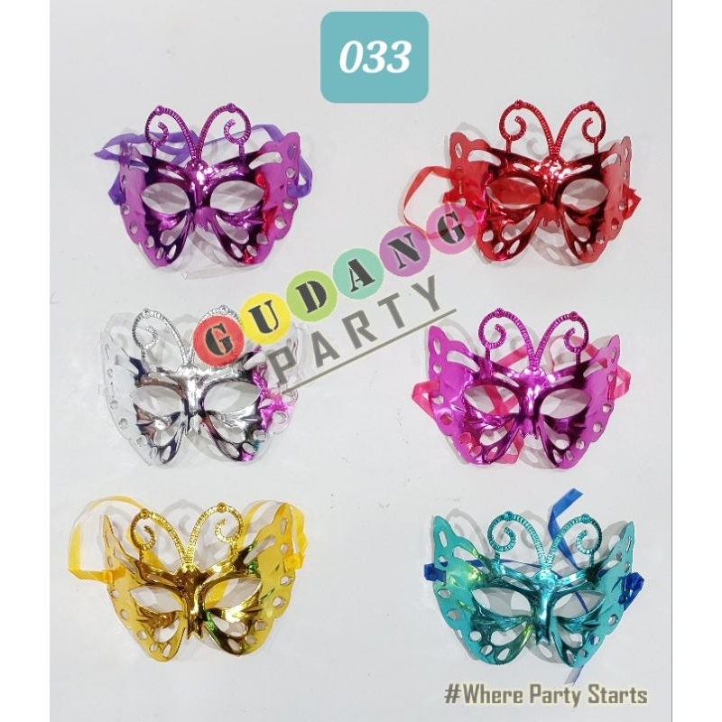 Jual Topeng Pesta/Party Mask/Topeng Half Face/Halloween Mask/Masquerade ...